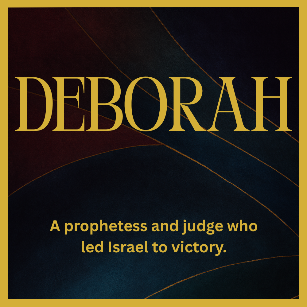 Deborah – Who's Who In The Bible
