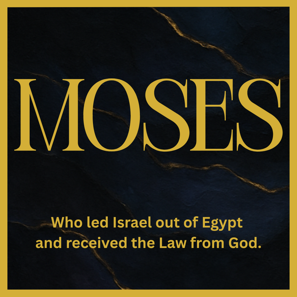 Moses – Who's Who In The Bible